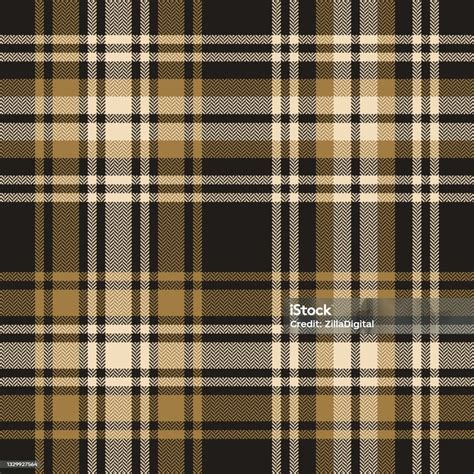 골드 브라운 베이지 블랙 소재의 타탄 격자 무늬 감촉 가을 겨울 담요 이불 커버 던지기 다른 현대 패션 섬유 프린트에 대한 매끄러운 큰 헤링본 질감 체크 그래픽 벡터 가을에