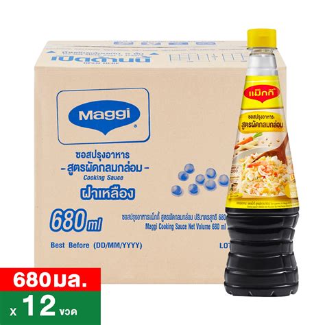 แม็กกี้ ซอสปรุงอาหารสูตรผัดกลมกล่อม เจ 680 มล แพ็ค 12 Big C Online