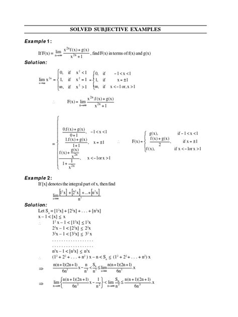 Lcd 02 Solved Example Pdf Trigonometric Functions Function Mathematics
