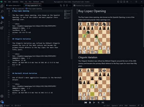 Vscode Markdown Chess R Chess