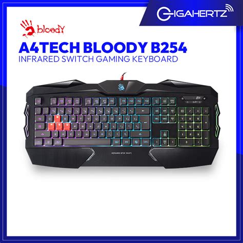 A4tech Bloody B254 Infrared Switch Gaming Keyboard