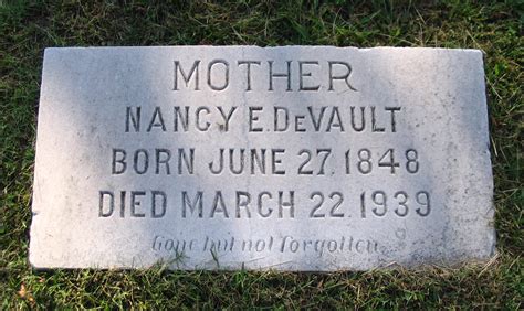 Nancy Elizabeth Betty” Dyer Devault 1848 1939 Mémorial Find A Grave