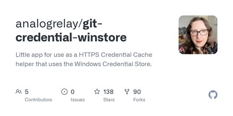 GitHub Analogrelay Git Credential Winstore Babe App For Use As A HTTPS Credential Cache
