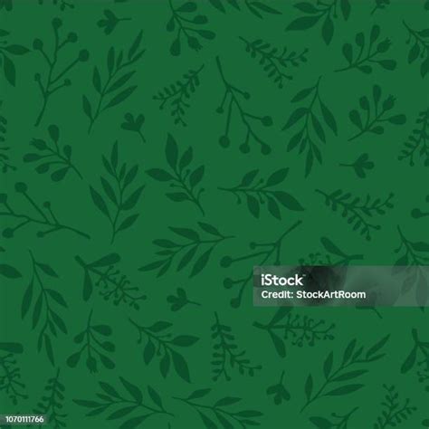 추상적인 원활한 벡터 배경 녹색 잎 녹색 끝 없는 단풍 패턴에 간단한 잎 텍스처 미묘한 크리스마스 배경입니다 종이 패턴 채우기 웹 배너 직물 카드 초대장 크리스마스에 대한