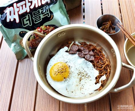 짜파게티 더블랙 내돈내산 농심 건면 맛있지 네이버 블로그