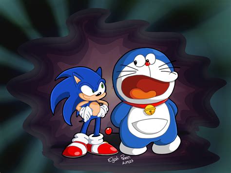 ソニック And ドライブ Sonikku And Doraemon By Elijahpippin On Newgrounds