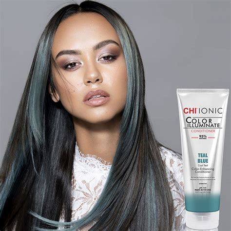 Chi Ionic Color Illuminate Teal Blue Conditioner Chi Egypt