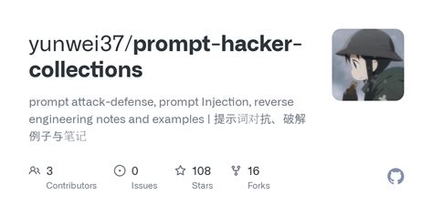 Prompt Hacker Collectionsdocumentsintromd At Main · Yunwei37prompt Hacker Collections · Github