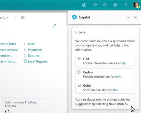 Microsoft Copilot Innovations For Dynamics 365 Business Central Erp And Bi Newsroom