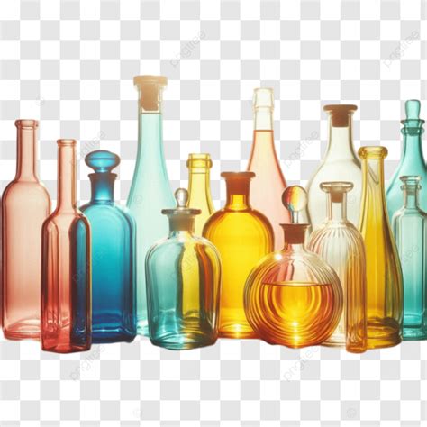 투명한 배경에 빈 다채로운 병의 3d 행 투명한 배경에 빈 다채로운 병의 행 빈 다채로운 병의 행 병 Png 일러스트 및 이미지 에 대한 무료 다운로드 Pngtree