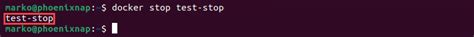 How To Stop Docker Containers
