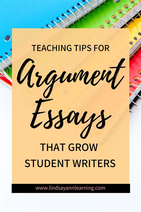 The Art Of Argumentation How To Write A Convincing Argumentative Essay Lindsay Ann Learning