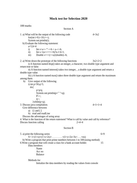 Icse Set 4 Pdf Software Engineering Computer Programming