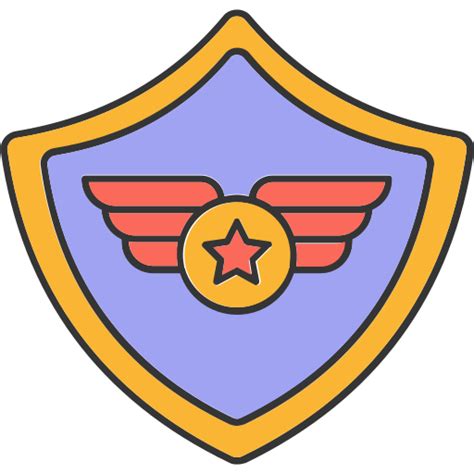 Army Badge Generic Color Lineal Color Icon