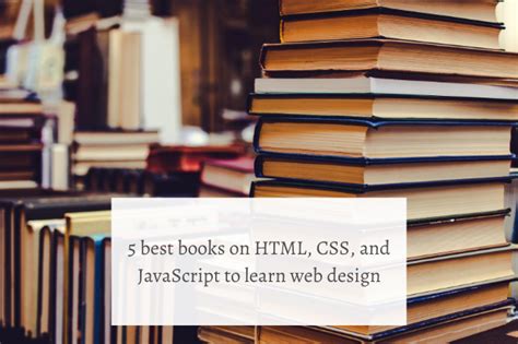 4 Best Books On Html Css And Javascript To Learn Web Design