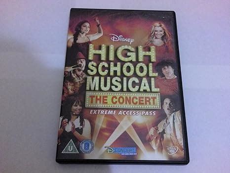High School Musical The Concert Extreme Access Pass Dvd Amazon