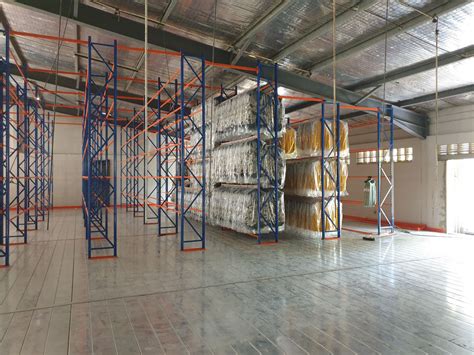 Racking System For Garments On Hangers For A Apparel Exporter In Koggala FTZ Logistics Engineering