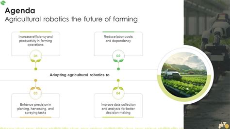 Agenda Agricultural Robotics The Future Of Farming Ppt Sample Agri Ss Ppt Template