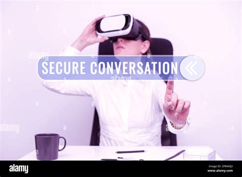 writing displaying text secure conversation business overview secured