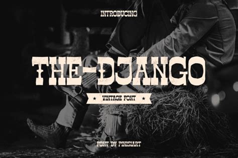 The Django Font · 1001 Fonts