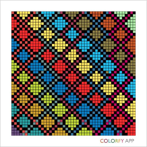 Colorful Tapestry Crochet Pattern