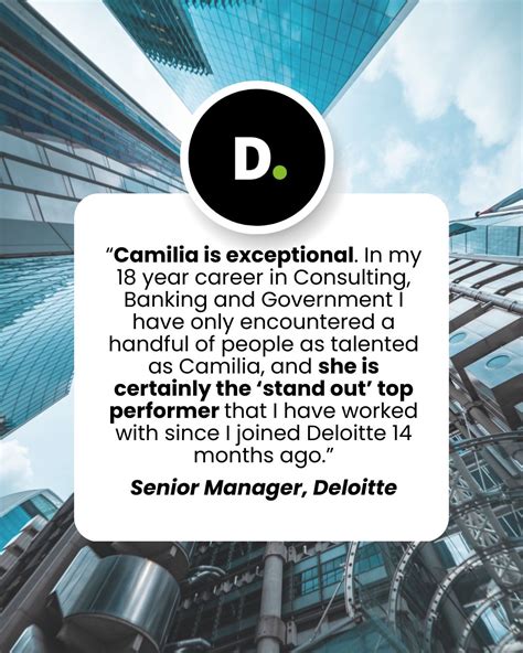 Camilia Berrada Na Linkedin Deloitte Hq Testimonial Creation