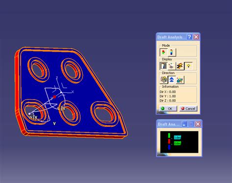 how to do draft analysis in catia v5 grabcad tutorials