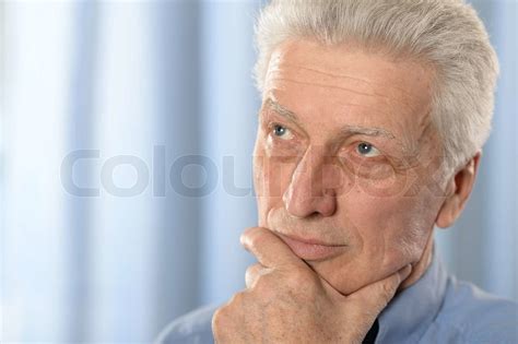 Cute Older Man Stock Image Colourbox