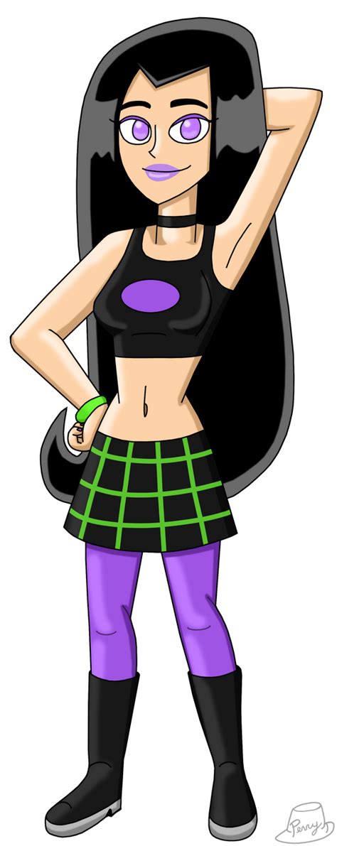 Sam Manson With Long Hair By Perrywhite On Deviantart