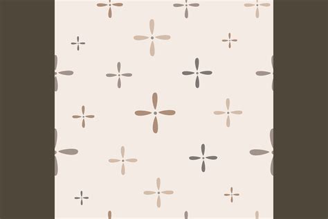 Seamless Pattern With Boho Pastel Flower Graphic By Febianaputri Creative Fabrica