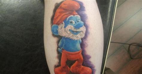 Papa Smurf Tattoos By Mace