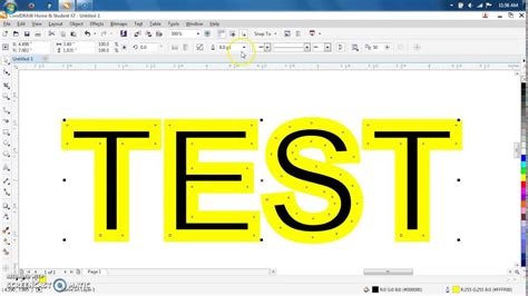 Cara Mengganti Warna Outline Di Coreldraw Ide Perpaduan Warna