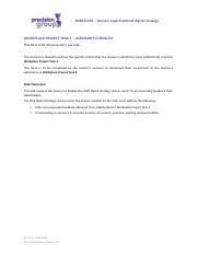 BSBTEC601 Workplace Project Task 5 Assessors Checklist Docx BSBTEC601