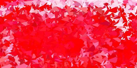Light Red Vector Abstract Triangle Backdrop 27440682 Vector Art At Vecteezy