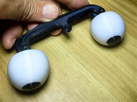 【花雕学编程】arduino动手做（242） 使用 Arduino 构建 3d 打印的六舵机仿生眼机器人 Makelog造物记