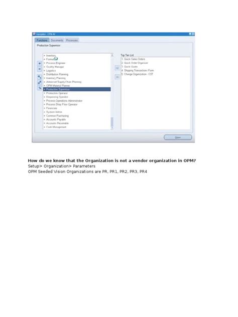 Oracle Process Manufacturing With Comparison To Discrete Example Pdf Inventory Production