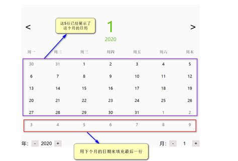 js写简单日历 js日历 csdn博客