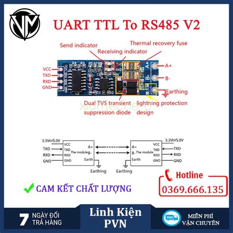 Mua Mạch Chuyển đổi Giao Tiếp Uart Ttl To Rs485 V2 Giá Rẻ Nhất Tecki Vn