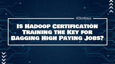 A Brief Overview Of Hadoop Online Training
