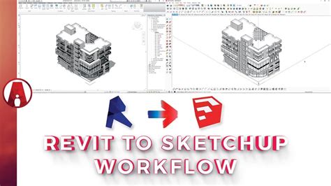 Exporting A Revit Model To Sketchup For Rendering Tutorials
