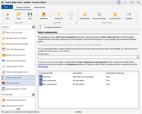 Paquet Builder 20251 Download Review Screenshots