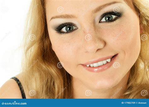 Happy Smiling Woman Face Royalty Free Stock Images Image 17982709