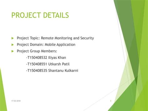 Secured Home With 3 Factor Authentication Using Android Application Ppt