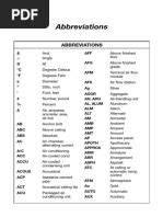 Construction Drawing Abbreviations List Pdf Building Engineering