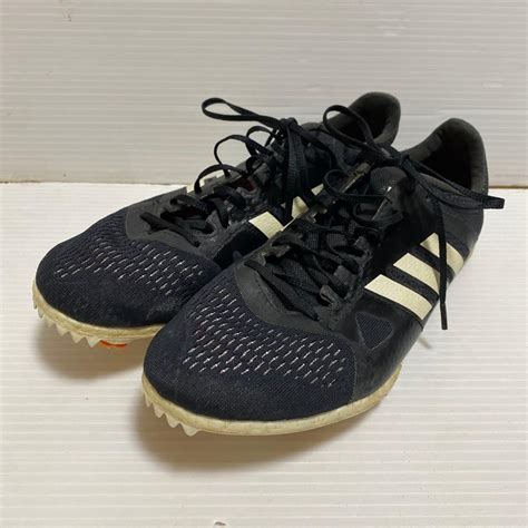 Adidas Adizero 606001 スパイクシューズ ブラックホワイト メルカリ