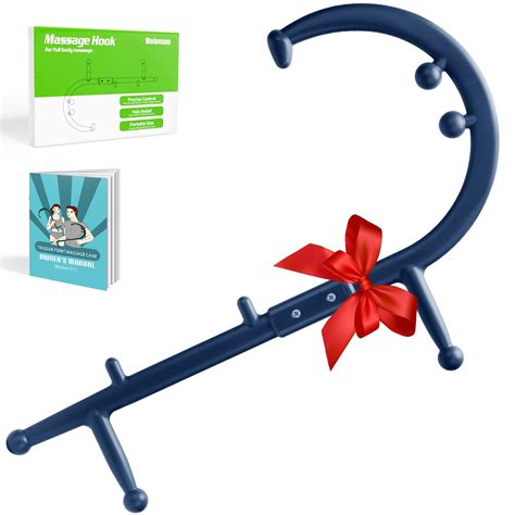 Melonsun Trigger Point Massage Hook Cane Back And Neck Massager Manual Therapy Hook For Whole