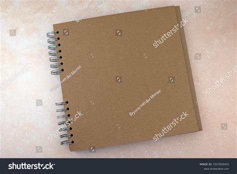 Brown Paper Scrapbook Ring Bind Copy Stock Photo 2317625431 Shutterstock
