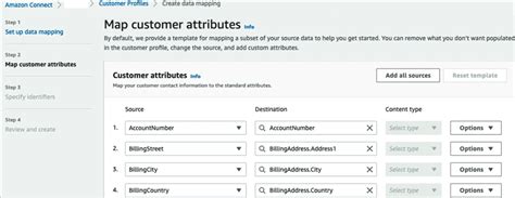 Create An Object Type Mapping In Amazon Connect Customer Profiles Amazon Connect