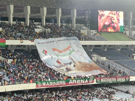 Mohun Bagan Sg Tifo In Match Against Machindra In Afc Qualifier Match R Indianfootball