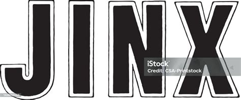 Jinx Stock Illustration Download Image Now Bad Luck Black And White Design Element Istock
